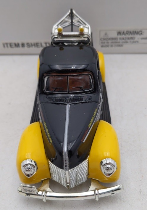 Golden Wheels 1940 1:32 Black/Yellow Ford Pickup Shell Oil Service ...