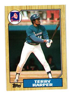 1987 Topps #49 Terry Harper Atlanta Braves | eBay