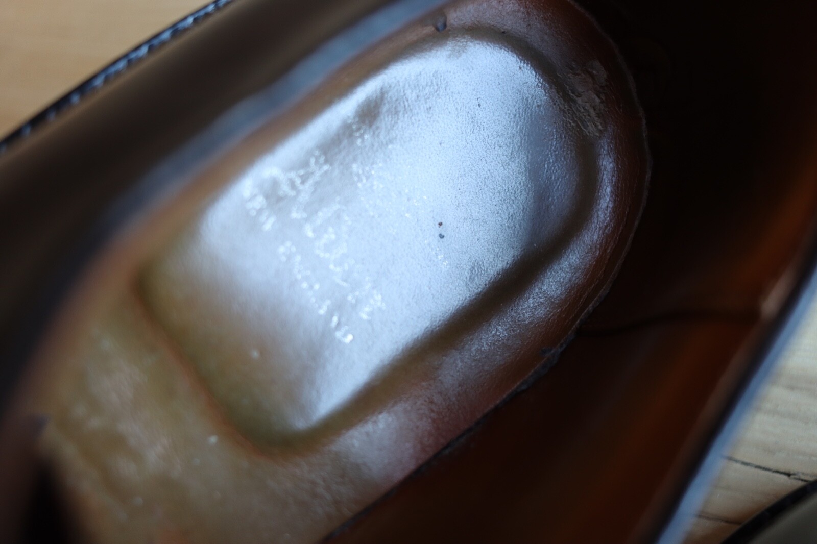 Vintage Alden #990 Color #8 Shell Cordovan Plain Toe Shoes V-Cleat Sz ...