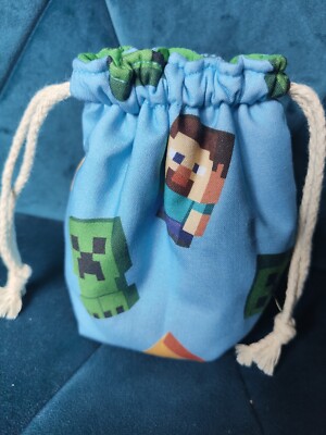 Minecraft Drawstring Pouch | eBay