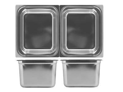 MORI 2A Gastronorm Inox Gn1/2 H200 | eBay