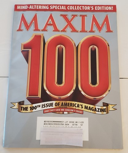 MAXIM MAGAZINE APRIL 2006, 100TH ISSUE | eBay