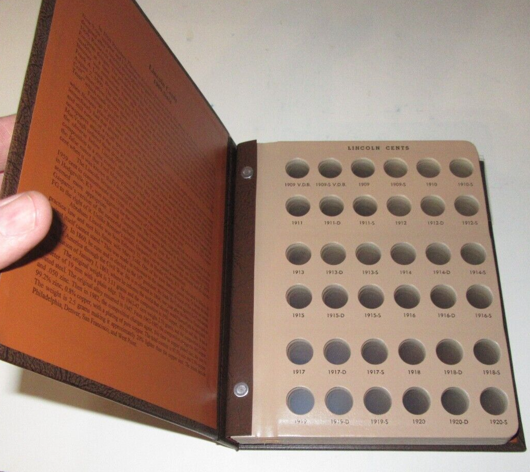 Dansco Coin Album 7100 US Lincoln Cents 1907-2021 with Rare Page 8 2007 ...