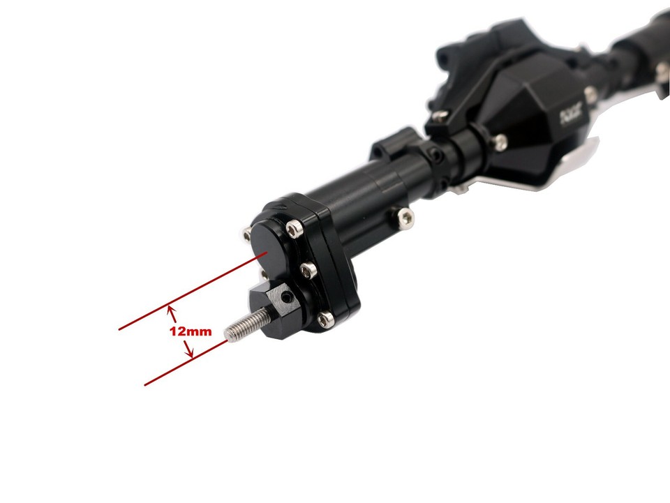 KYX Metal High Lift Portal Axle Upgrades Conversion Kit for Axial SCX10 ...