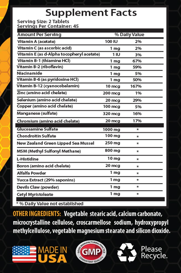 joint advance - JOINT MATRIX PREMIUM COMPLEX - glucosamine joint ...