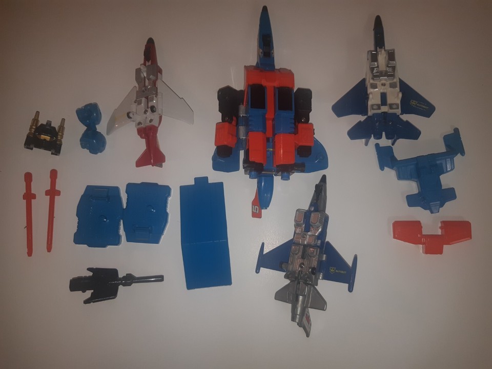Transformers G2 Aerialbots Superion Loose Parts Lot RARE 1993 | eBay