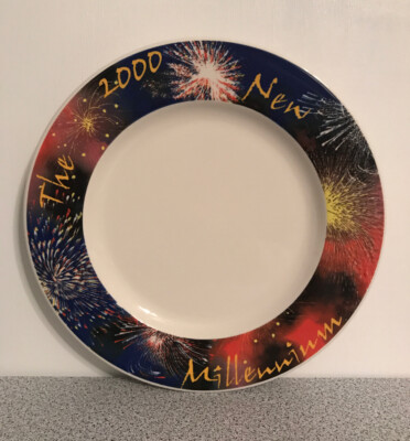 The 2000 New Millennium Vintage Plate Made In USA A Product Of Syracuse ...