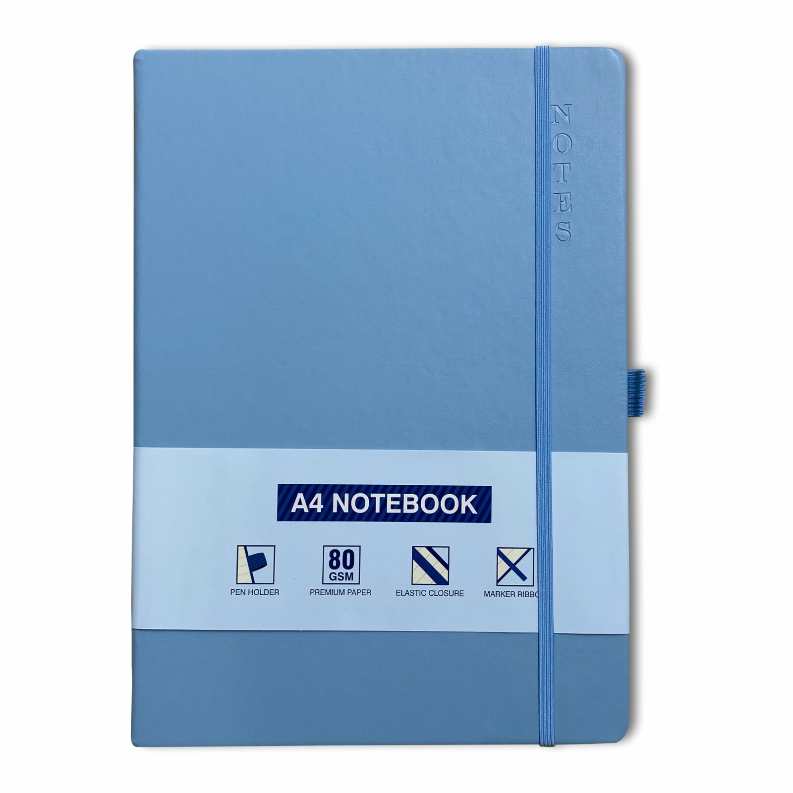 A5/A4/A6 New Hardback Lined Notepad Notebook Notes Journal Diary School ...