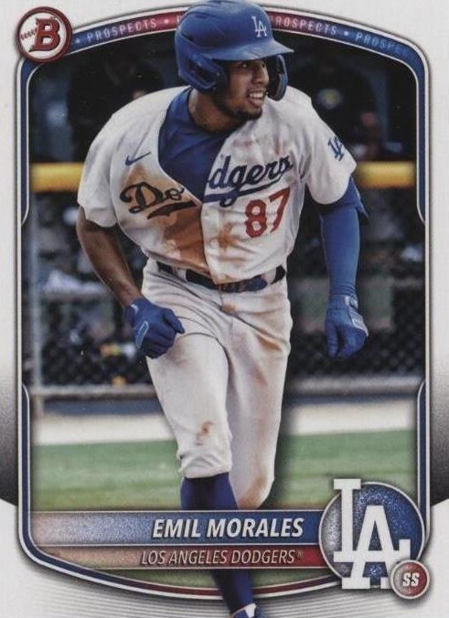2025 Bowman - Prospects Emil Morales #BP-127 (RC) for sale online | eBay