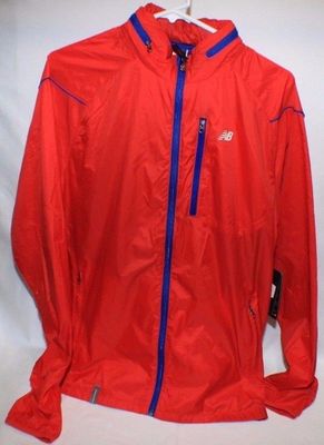 New Balance Red Essential Wind Breaker Jacket Relaxed Fit Large NWT | eBay
