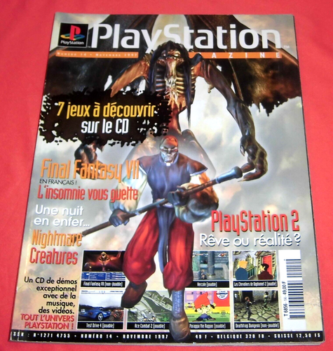 Playstation Magazine [n°14 Nov 97] PS1 Nightmare Creatures Hercule ...