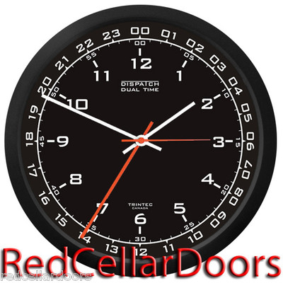 TRINTEC ZULU CLOCK 12 & 24 HOUR DUAL TIME UTC MILITARY DSP1 SWL RADIO ...