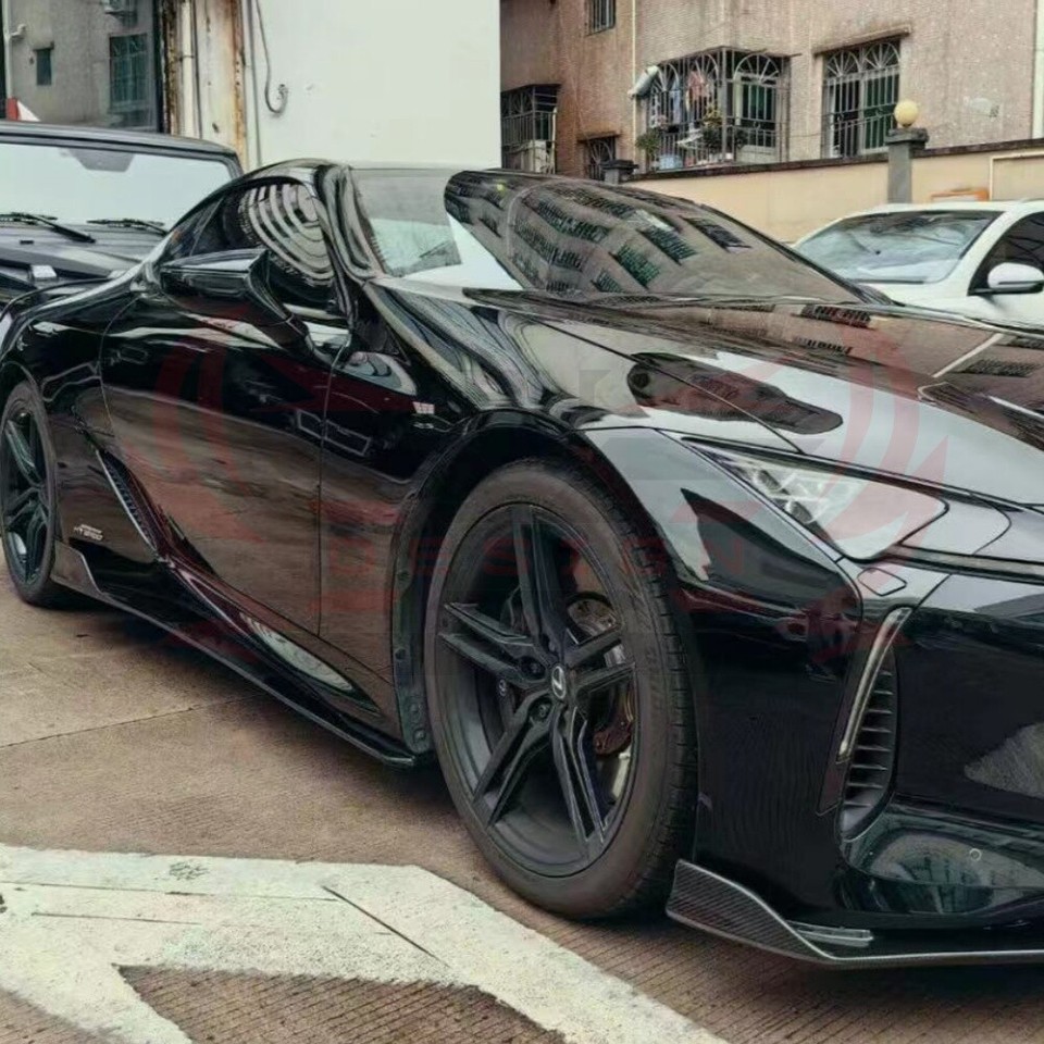 Carbon Fiber Body Kit For Lexus LC500 LC500h Front Lip Side Skirts Rear ...