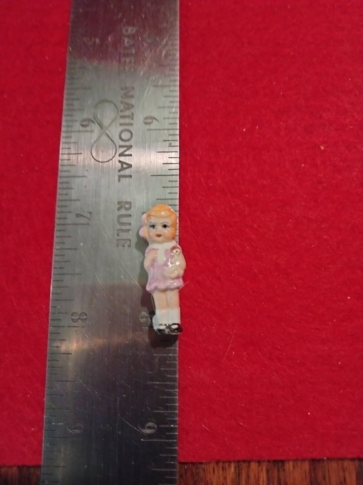 Dollhouse Artisan Marcia Hedrick IGMA CIMTA Hand painted pink China ...