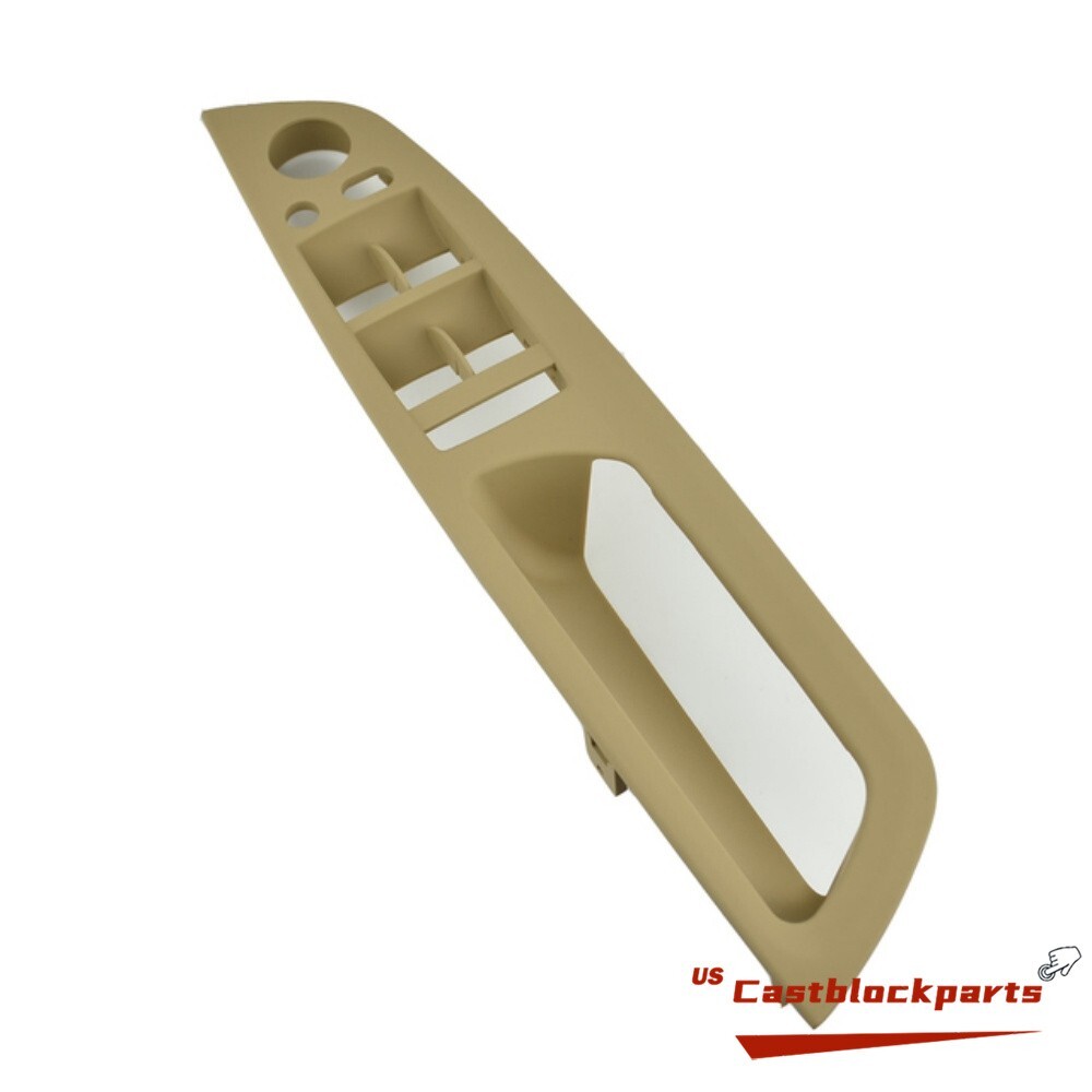 For 04-2016 BMW X5 X6 E70 E71 Interior Door Handle Cover Trim Panel ...