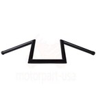 Motorcycle 8" Rise Drag Z-Bars 1" Handlebars For Harley Sportster Dyna ...