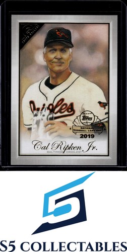 2019 Bowman Platinum #GP-CR Cal Ripken Jr. National Baseball Card Day ...