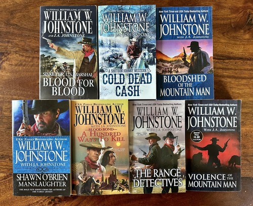 William W. Johnstone with J.A. Johnstone Mixed Lot of 7 PB Books ...