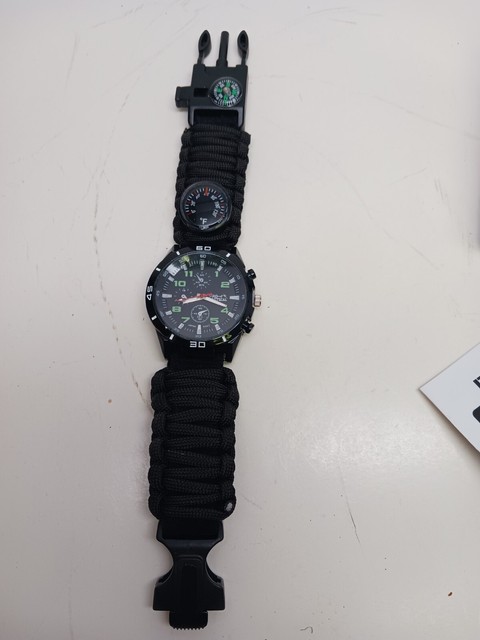 Pro-4 Power Tactical Survival Watch Adjustable Band for sale online | eBay