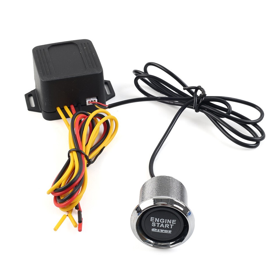 Universal 12V Car Engine Start Push Button Switch Ignition Starter Kit ...