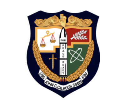 4" us navy uss john c calhoun ssbn-630 bumper sticker decal usa made | eBay