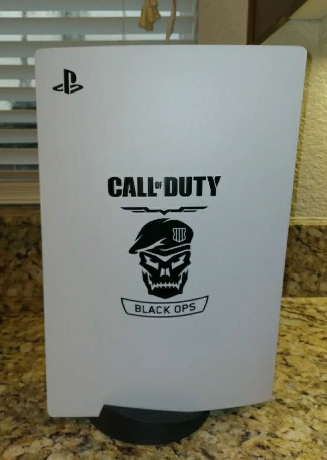 Call Of Duty Black Ops Vinyl Decal 5.5"x4" shiny black | eBay
