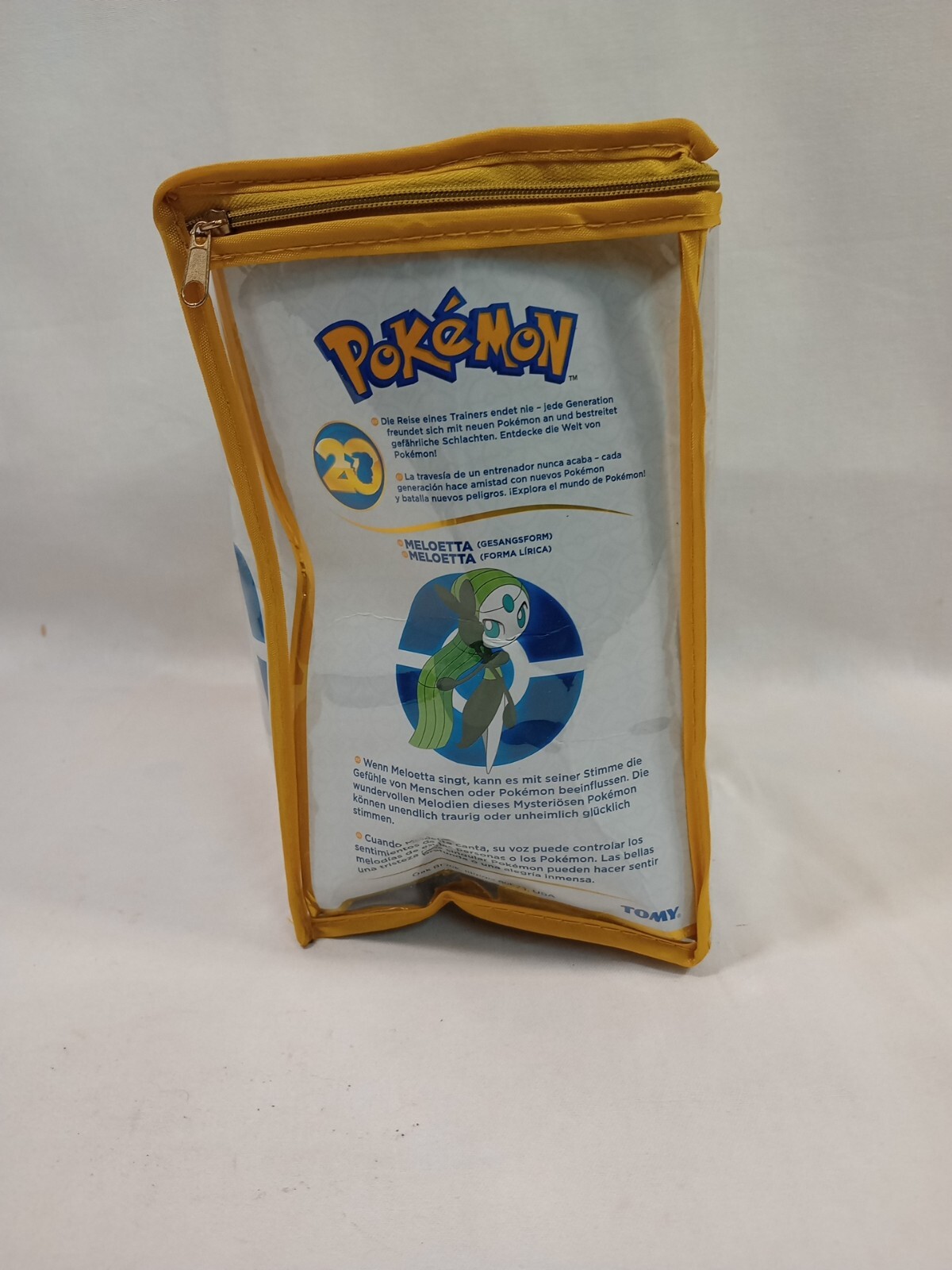 Pokemon #648 Meloetta 20th Anniversary Plush Package Has Some Damage | eBay