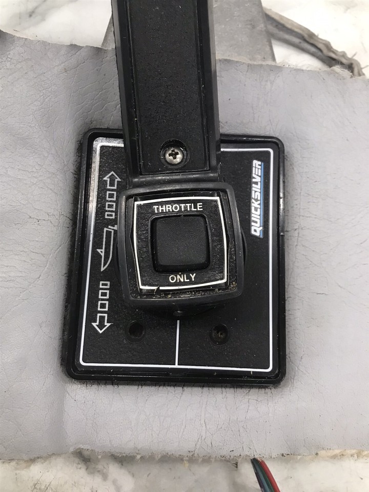 Quicksilver side mount throttle shifter remote control controller boat ...
