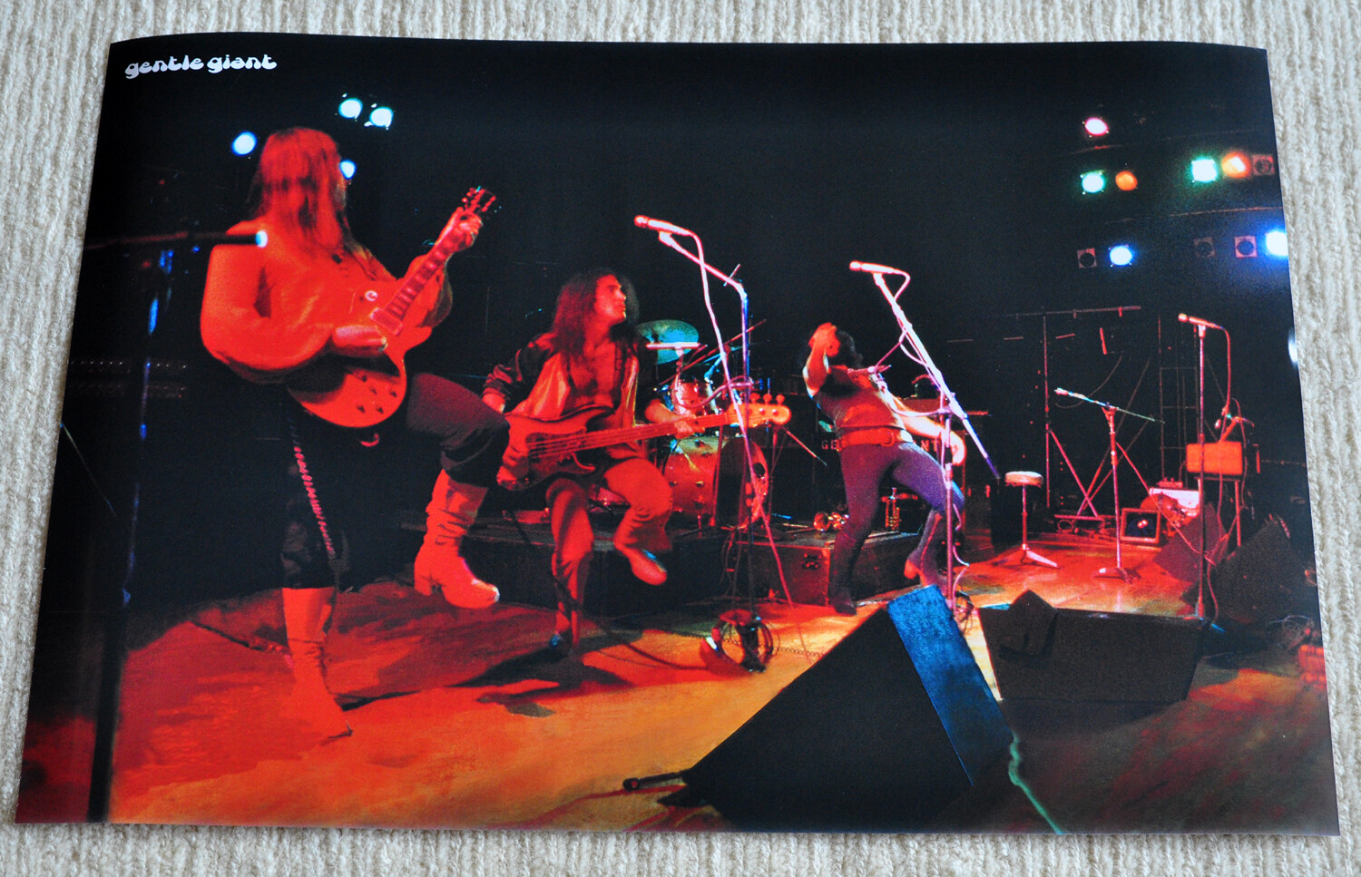 Gentle Giant poster Gentle Giant The Power And The Glory live on stage ...