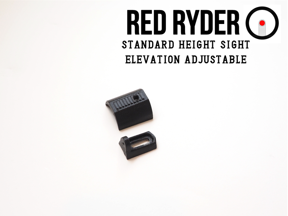 Red Ryder Peep Sight - Standard Height - Elevation Adjustable | eBay