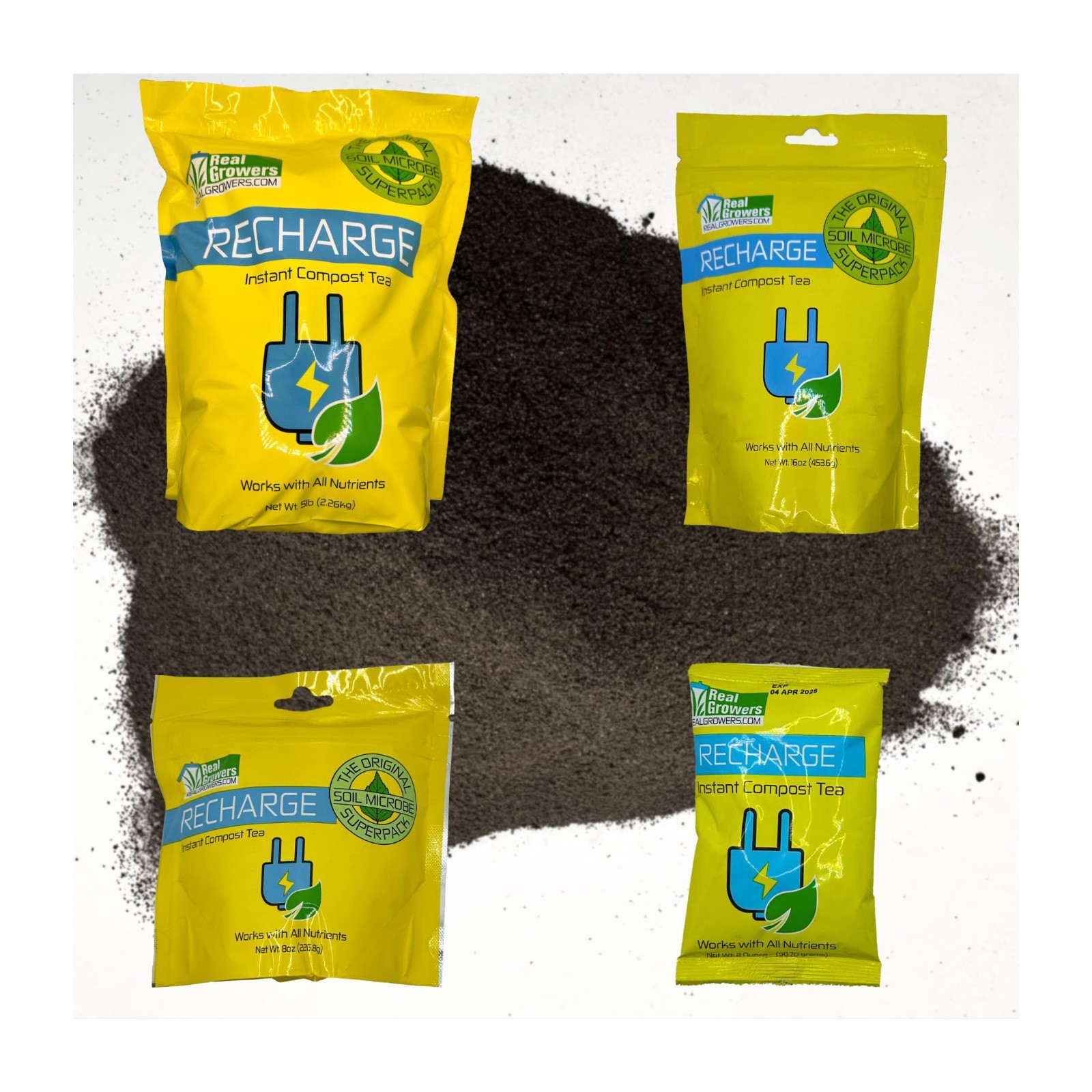 Real Growers Recharge Natural Plant Growth Stimulant (2Oz) | eBay