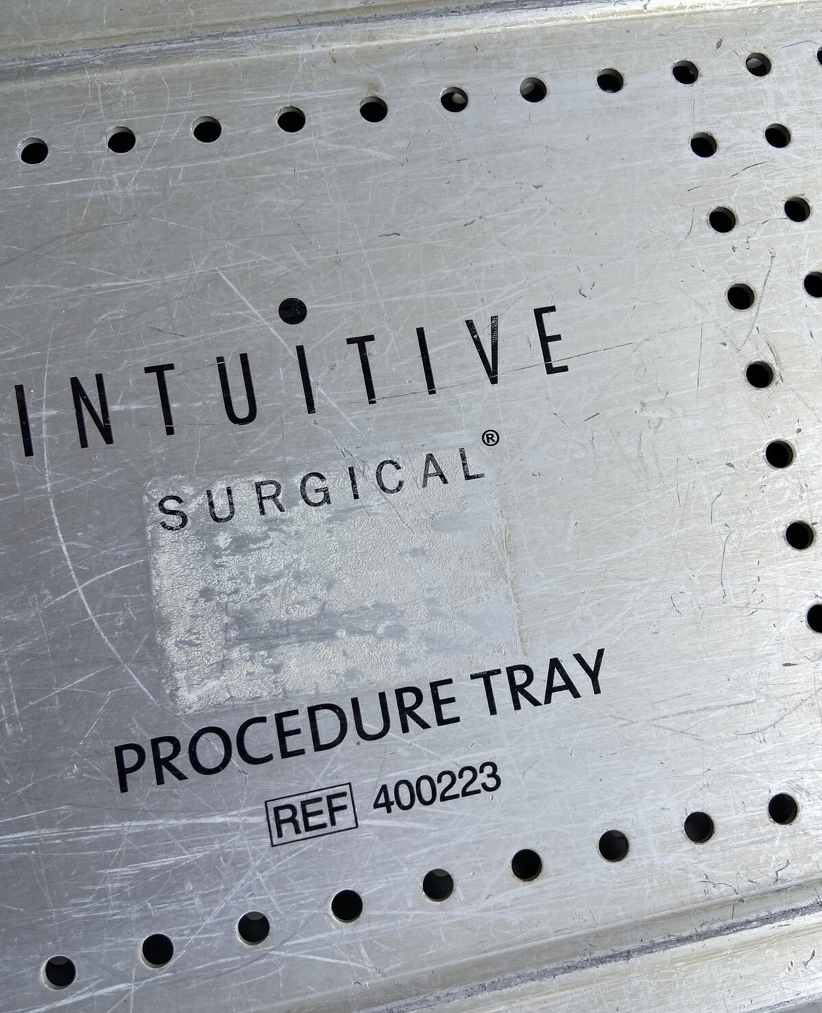 Intuitive 400223 Surgical Sterilization Procedure Tray 24"x 10" x 4" | eBay