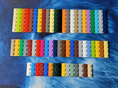 Lego Plates 3623/3710/3666, 1x3/1x4/1x6 - Various Colours- Free P&P | eBay