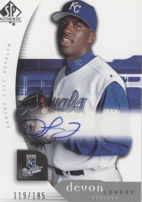 2005 Upper Deck SP Collection - Sp Authentic Devon Lowery #120 /185 (AU ...
