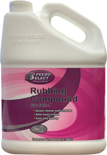 Automotive Rubbing Compound SS-685-1 Remove 1200 Grit Fast No Dry-Out ...