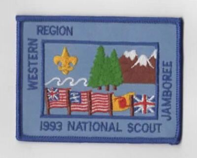 1993 National Scout Jamboree Patch Western Region BLUE Bdr. [KY-6392 ...