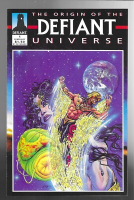 THE ORIGIN OF THE DEFIANT UNIVERSE (1994 Defiant Series) 1 - Near Mint ...