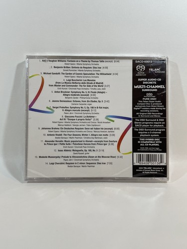 Telarc Classical SACD Sampler 6 Super Audio Hybrid CD (CD, Jan-2009 ...