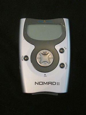Nomad II Digital Media Player By Creative Silver Vintage MP3 Flash ...