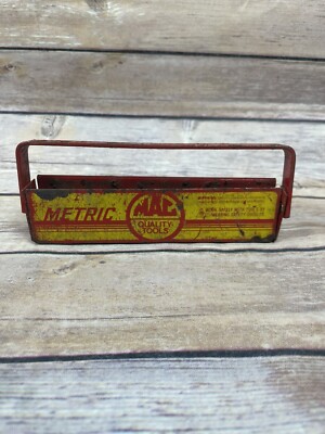 Vintage Mac Tools Metal Socket Holder Tray Metric 6 Inch | eBay