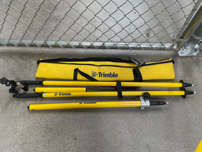 Trimble Inverted Layout Rod with Metal Punch, Bipod 61586-20, Used | eBay