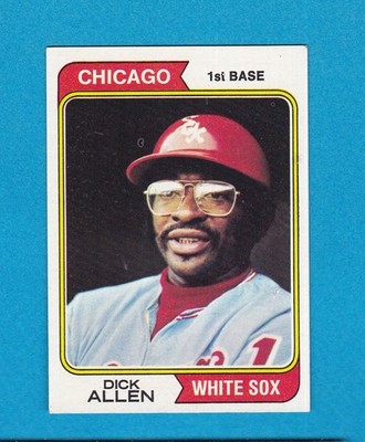 1974 TOPPS BASEBALL SET BREAK 70 DICK ALLEN WHITE SOX EXMT+ | eBay