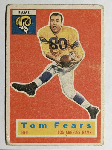 1956 Topps #42 Tom Fears (GOOD) | eBay