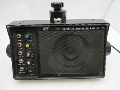 RMS Monitor Amplifier RMA-15 Line Powered Stage Audio Equipment Amp T8 ...