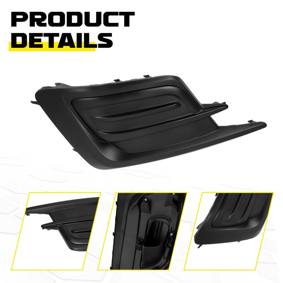 Left Driver Side Fog Light Bezel Lamp Cover Trim For 2018-2019 Subaru ...