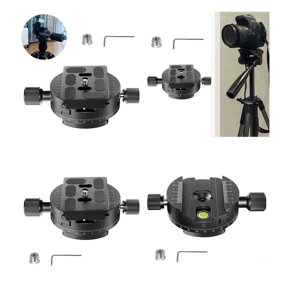 Camera Accessory Quick Release Clamp Ballhead Mount Swift Locking Lever ...