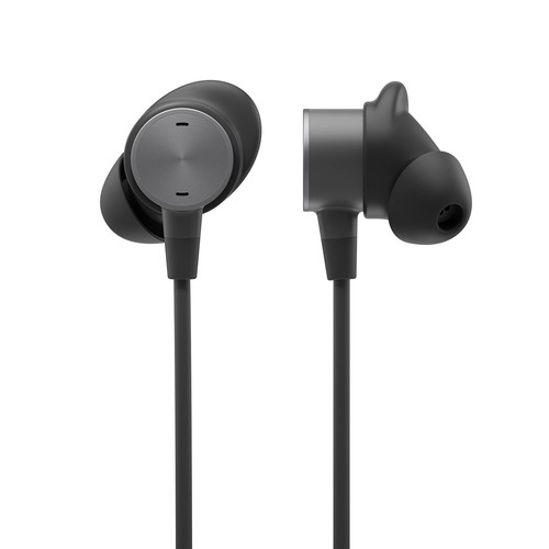 Logitech LOGI Zone Wired Earbuds Headphones Wire In-Od Office/Call ...
