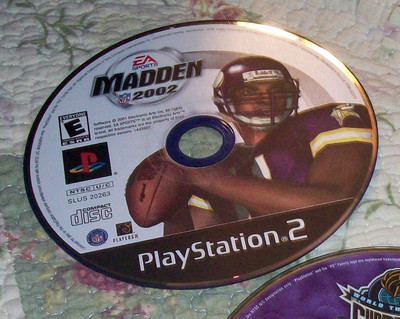 Madden NFL 2002 (Sony PlayStation 2, 2001)PS2 Playstation 2 Game disc ...