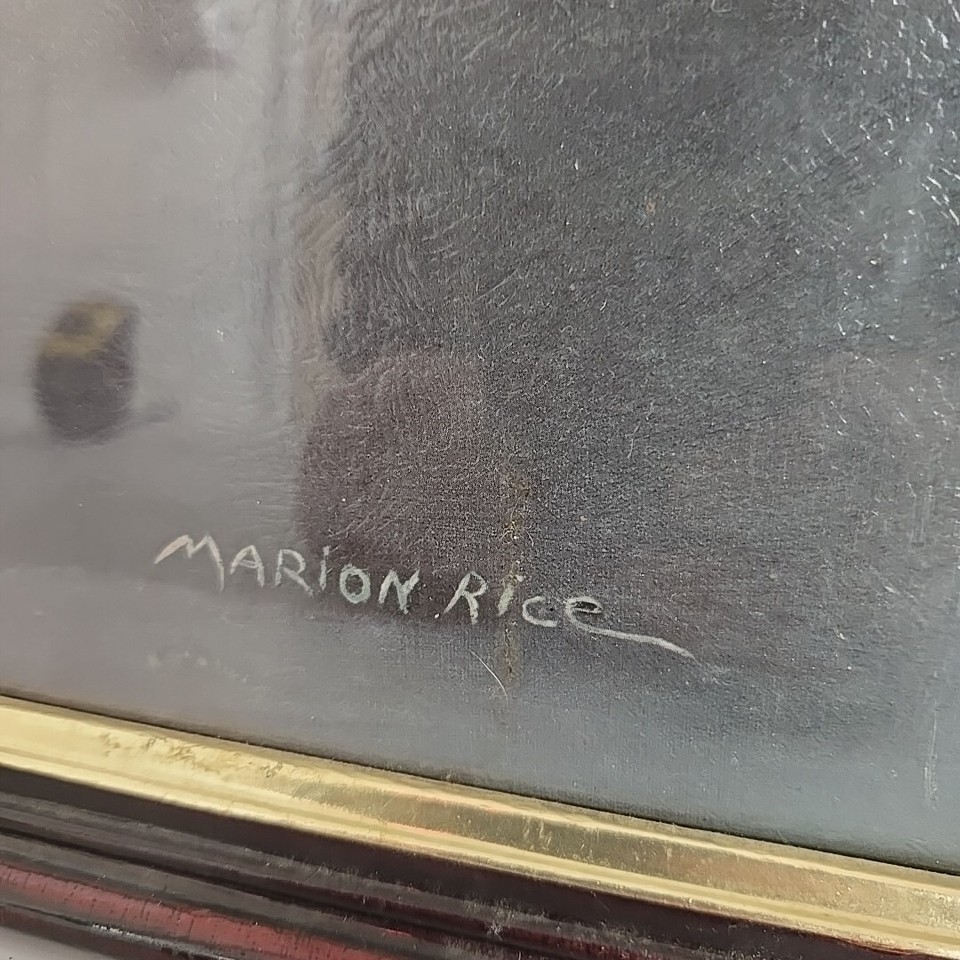 Chrysanthemum Marion Rice Vintage Reproduction Lithography 20 x 16 ...