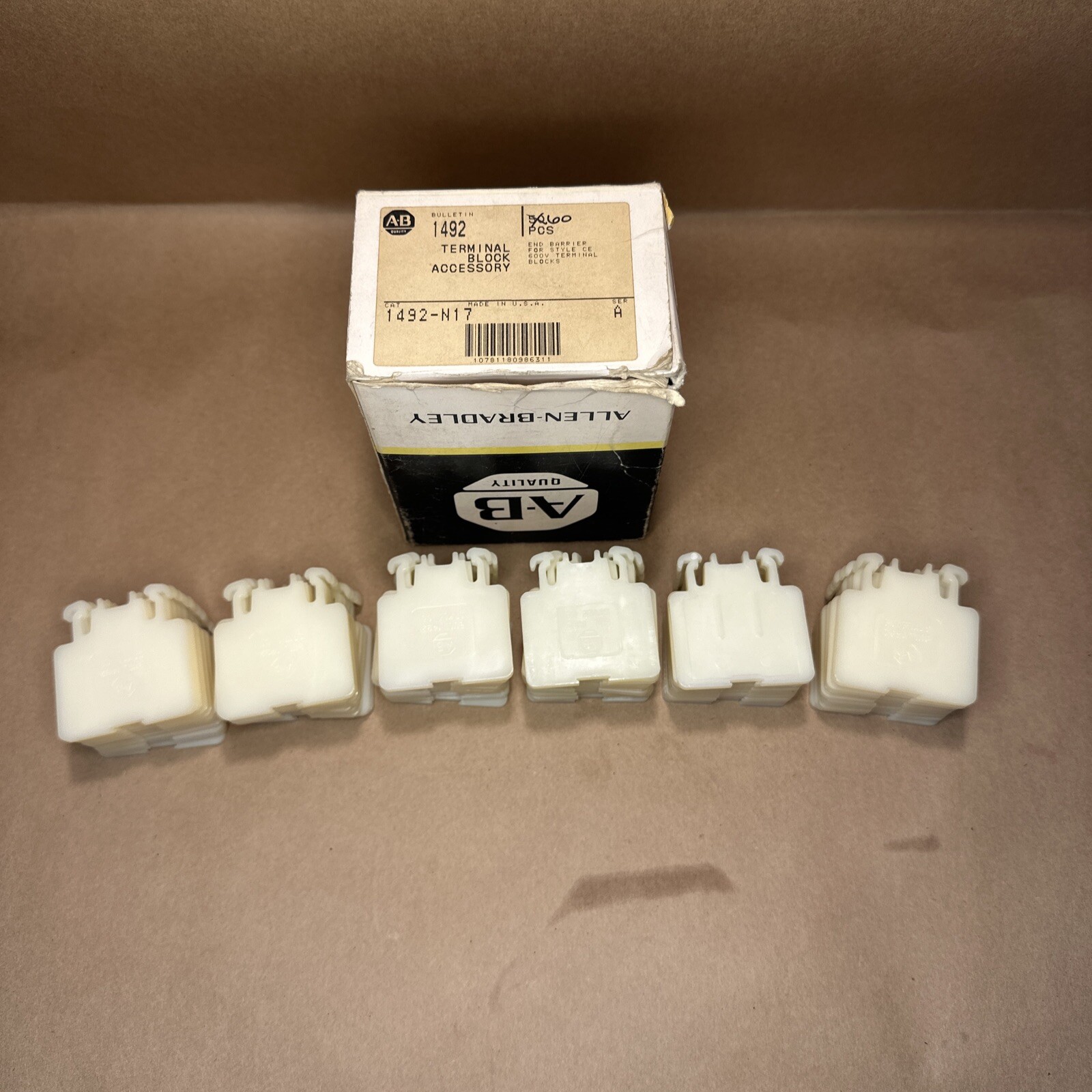 **PACK OF 60** ALLEN BRADLEY 1492-N17 SER. A | eBay